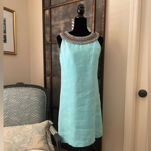 bella tu | Dresses | Bella Tu Linen Dress | Poshmark